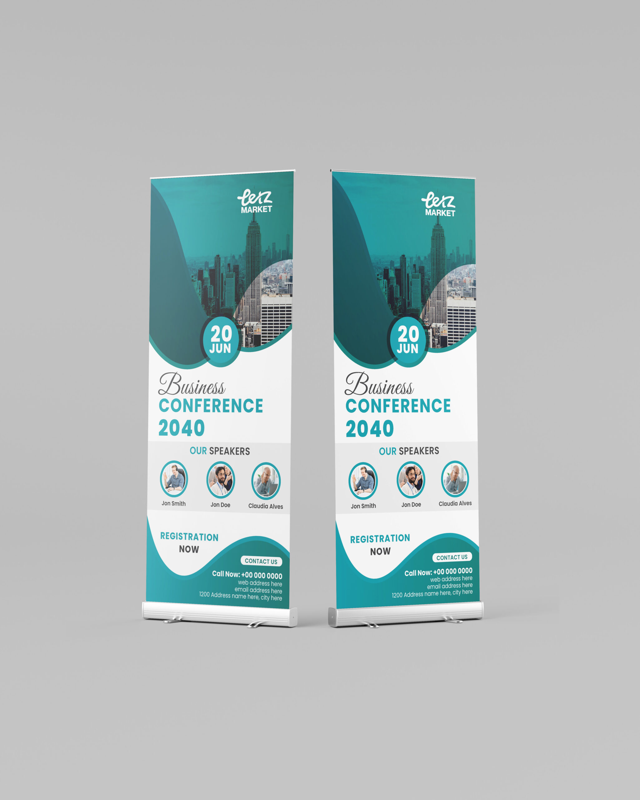 Premium Pull-Up Banners for Events – LetzPrint