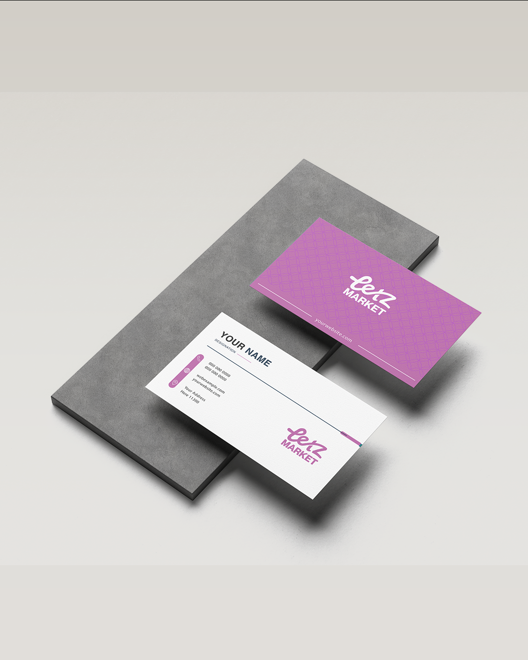 Matte 16PT Business Card – LetzPrint