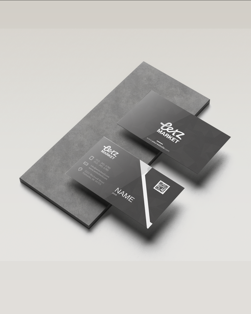 Raised UV Business Card – LetzPrint